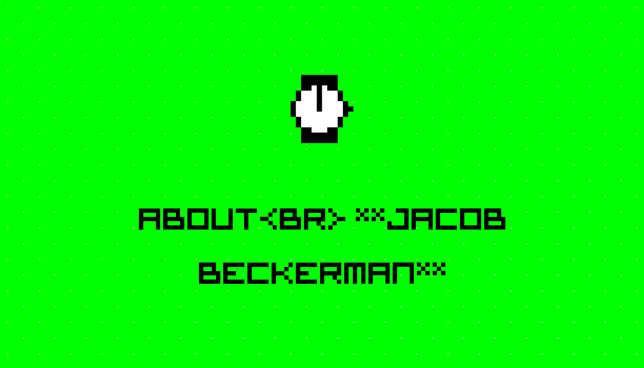 About Jacob Beckerman on HackerNoon